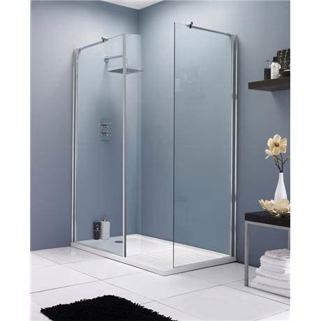 Nuie - Minimalist Walk-In Shower Pack at Victorian Plumbing UK