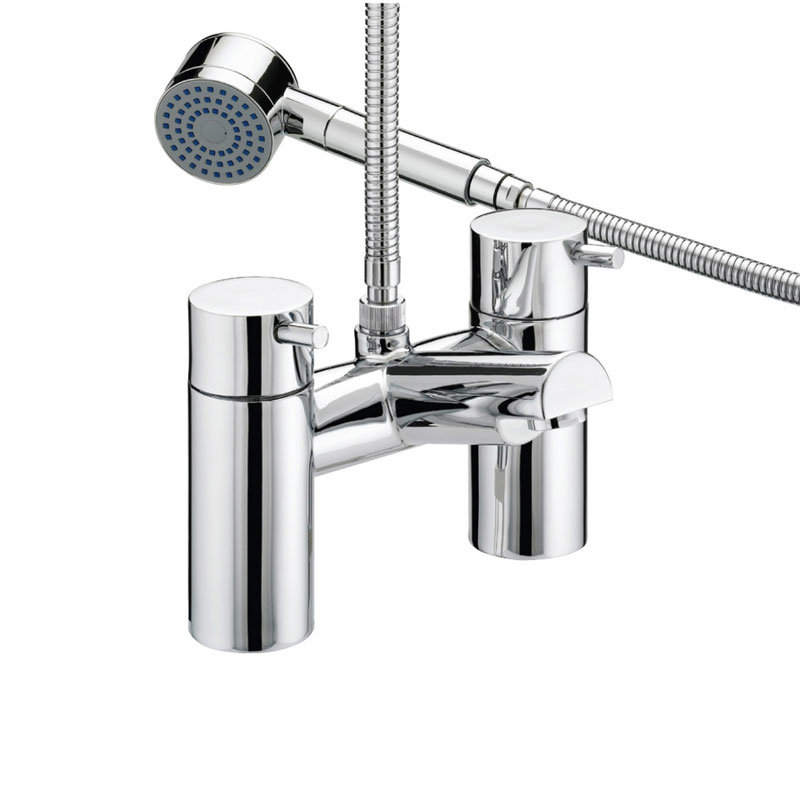 Bristan - Prism Contemporary Thermostatic Bath Shower Mixer - Chrome ...