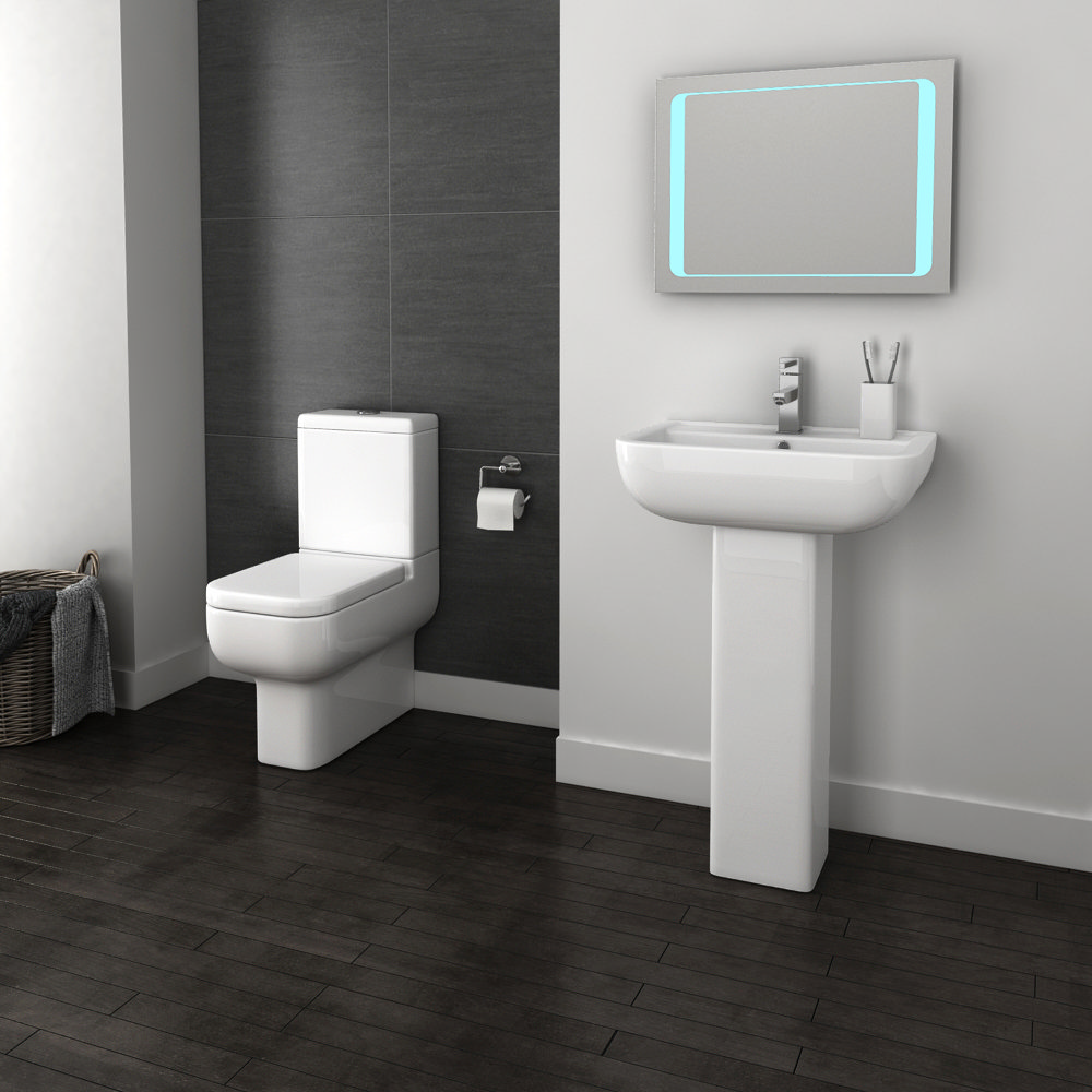 Pro 600 Modern Fully Back To Wall Toilet With Soft Close Seat Online