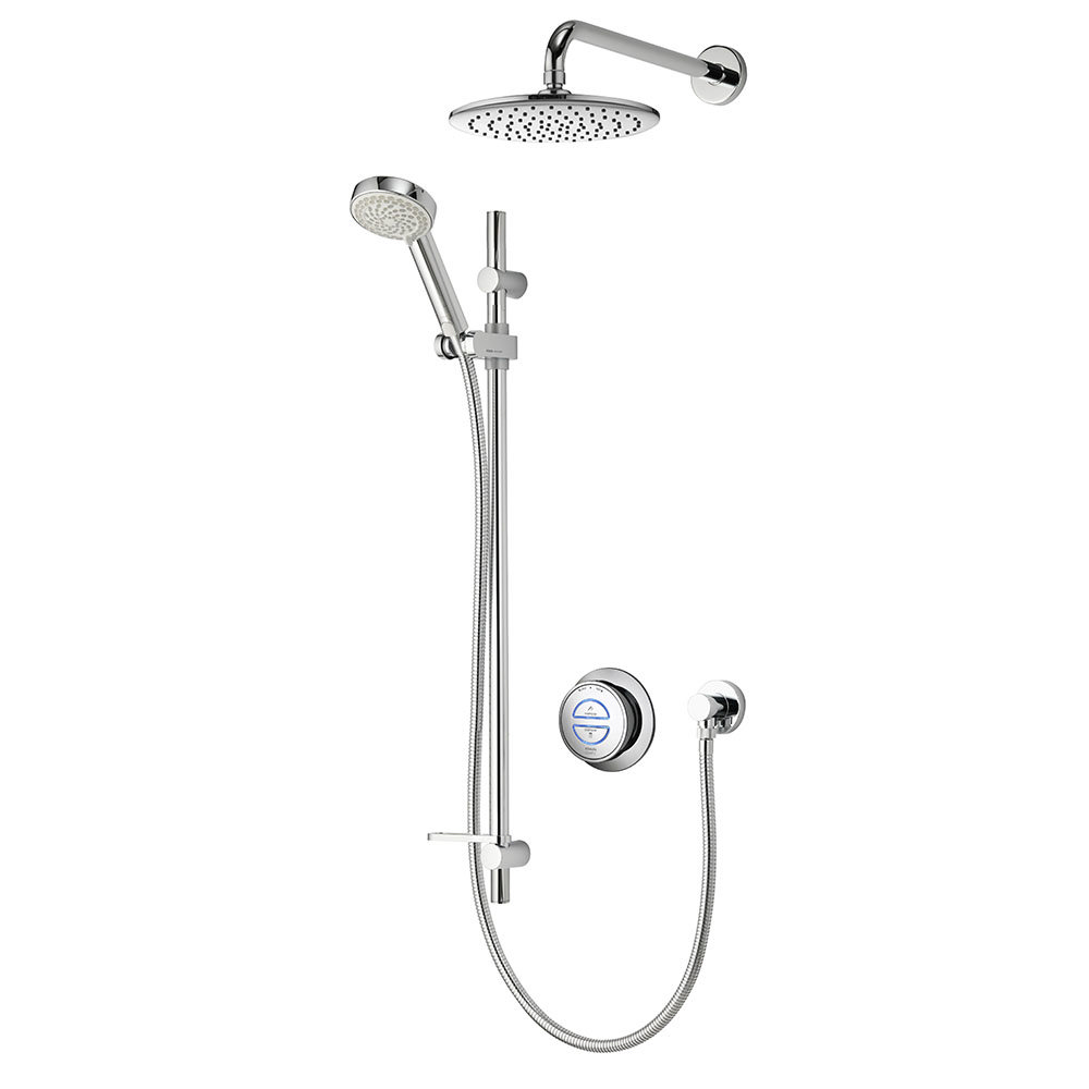 Aqualisa Quartz Digital Divert Shower With Fixed & Adjustable Heads