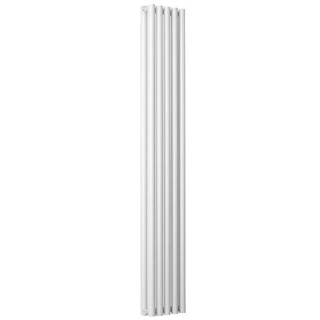 Reina Round Double Panel Designer Radiator | White | Now Available