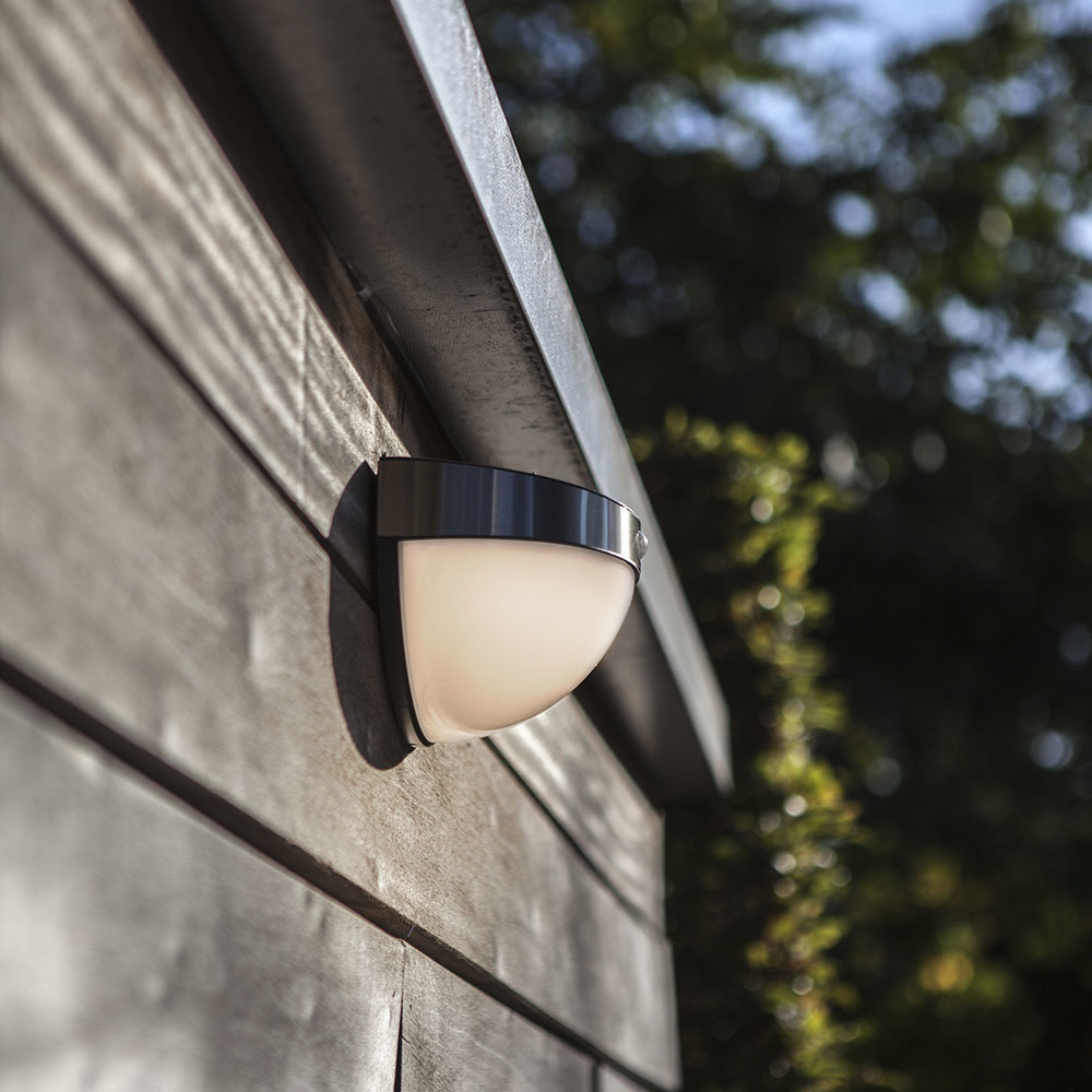 Revive Outdoor Solar PIR Wall Light (W218 x L125 x H126mm)