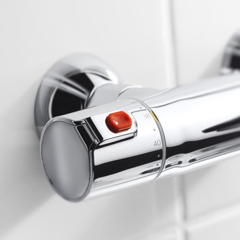 Roca Victoria Wall Mounted Thermostatic Bath Shower Mixer At Victorian