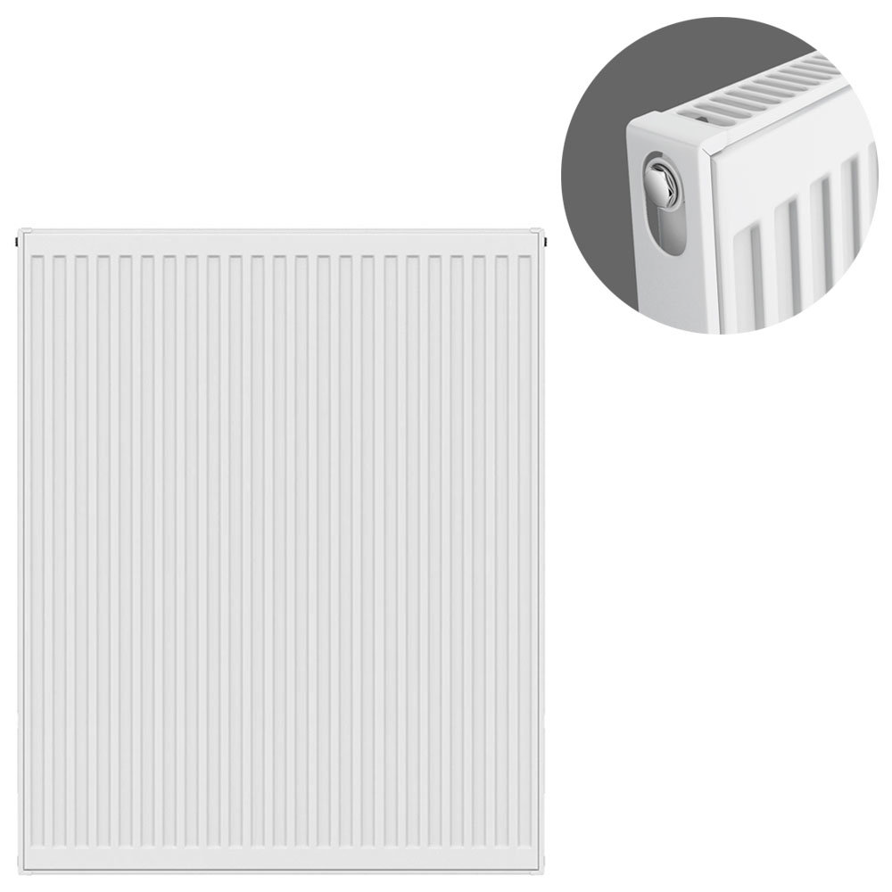 Type 11 Compact Single Convector Radiator - H900 x W800mm - S908K