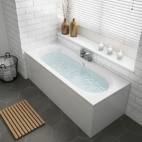 Sutton Double Ended Bath + Panels | Victorian Plumbing UK