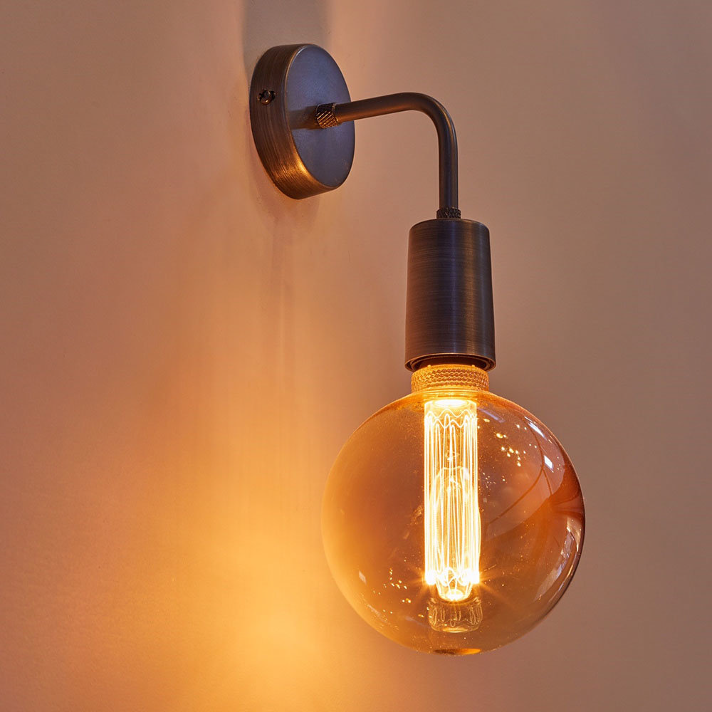 Industville Sleek Edison Wall Light - Brass - SL-EWL-B