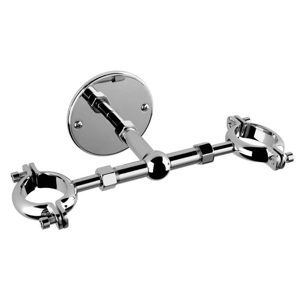 Traditional Chrome Stand Pipe Support Bracket | Victorian Plumbing UK