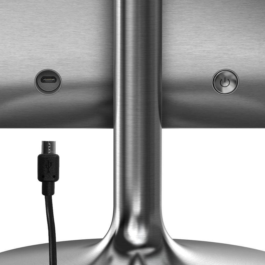 simplehuman Rechargeable Freestanding Wide-View Cosmetic Sensor Mirror ...