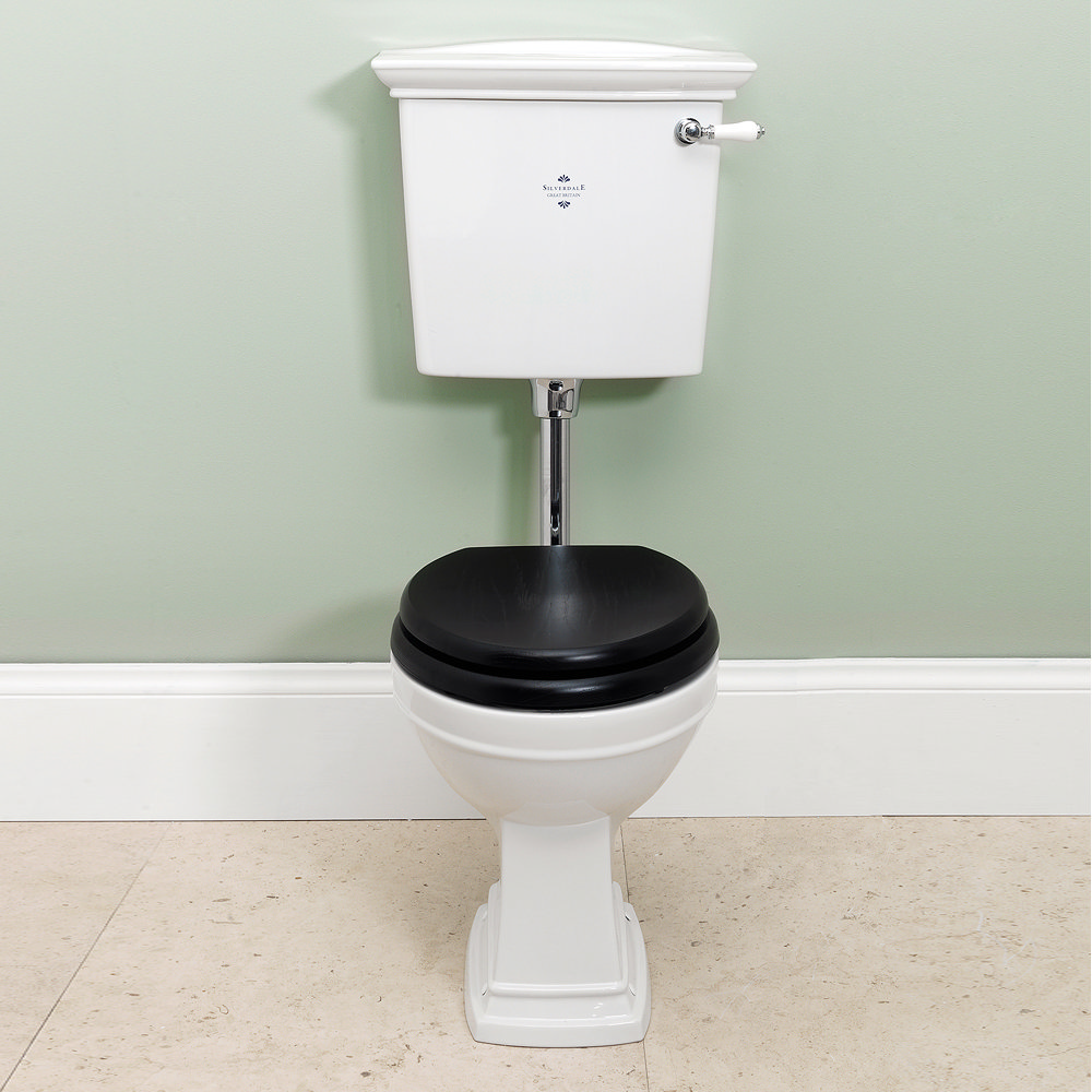 Silverdale Charlbury Low Level Toilet | At Victorian Plumbing.co.uk