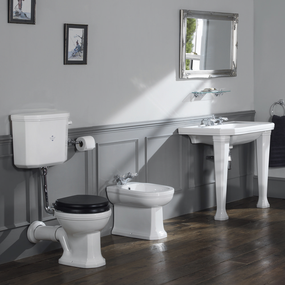 Silverdale Empire Art Deco Low Level Toilet | Victorian Plumbing.co.uk
