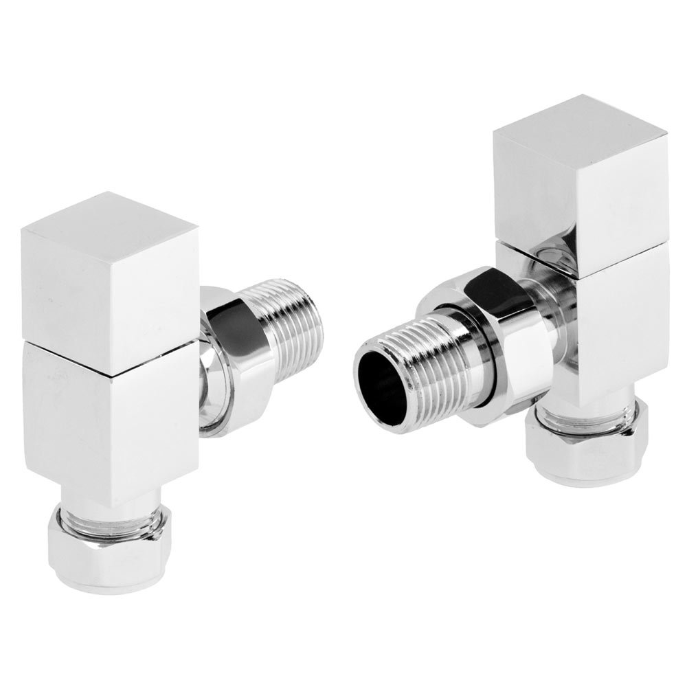 Square Angled Radiator Valves | Available At Victorian Plumbing