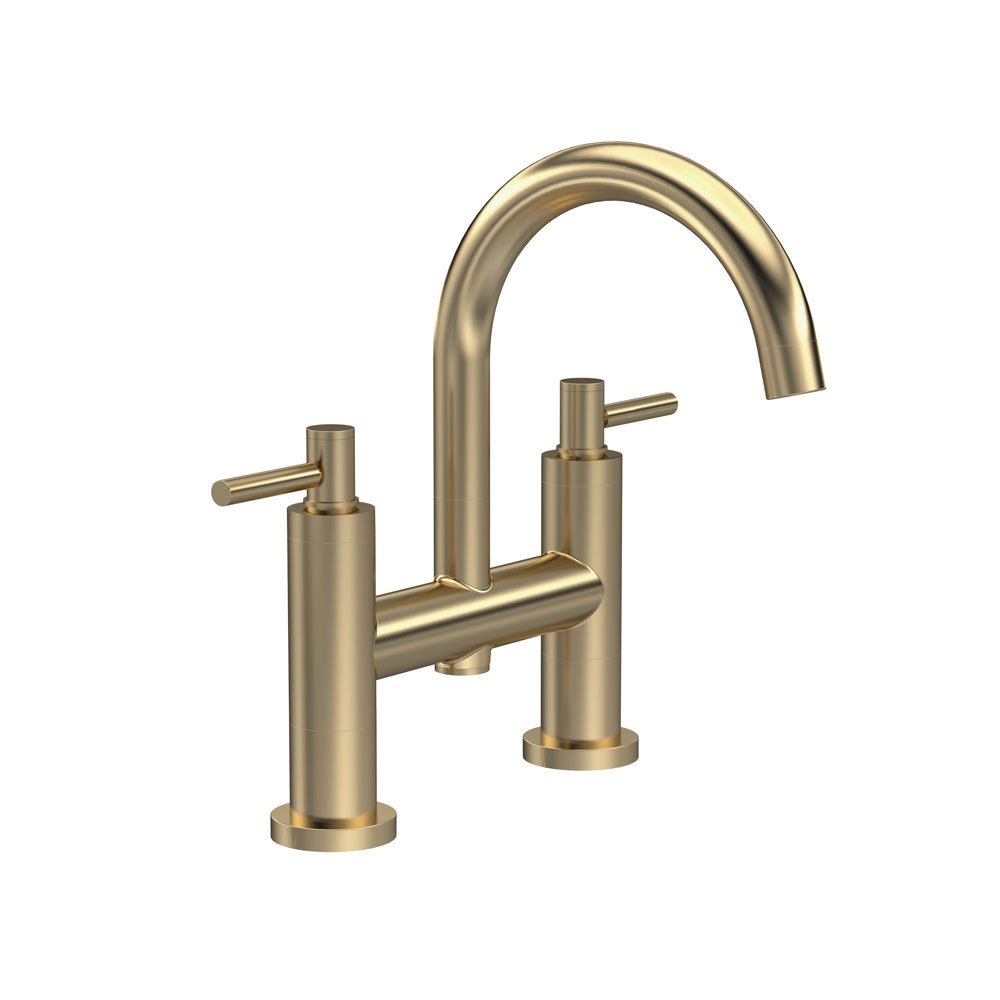 Hudson Reed Tec Lever Bath Filler with swivel spout - TEL853