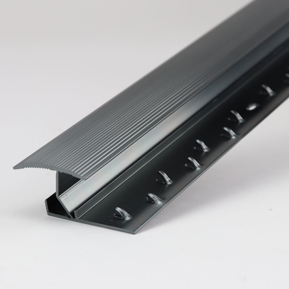 Tile Rite 910mm Carpet to Tile Threshold Strip - Black Nickel ...