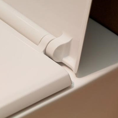 Durab Milan Square Back to Wall Toilet Pan with Soft-Close Seat - TLT ...