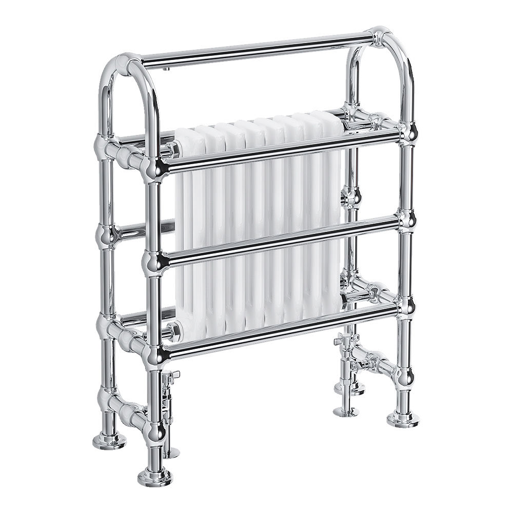 Crosby Traditional Towel Rail Column Radiator (850 x 673mm) | Victorian ...