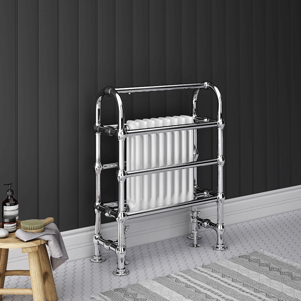 Traditional Towel Rail Column Radiator | Victorian Plumbing