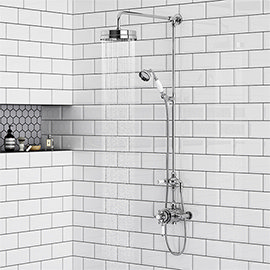 Traditional Shower | Exposed Shower | Victorian Plumbing