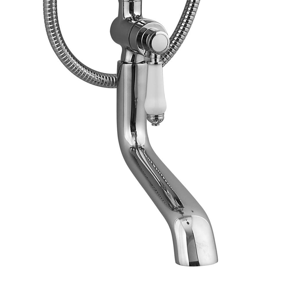 Trafalgar Traditional Triple Exposed Valve With Spout - Chrome ...