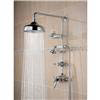 Bristan - Trinity Thermostatic Surface Mounted Shower w/ Rigid Riser ...