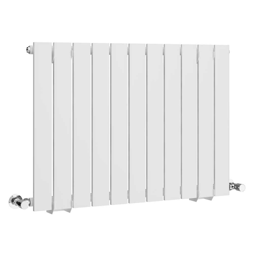 Single White Radiator - 600mm High | Victorian Plumbing
