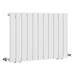 Single White Radiator - 600mm High | Victorian Plumbing