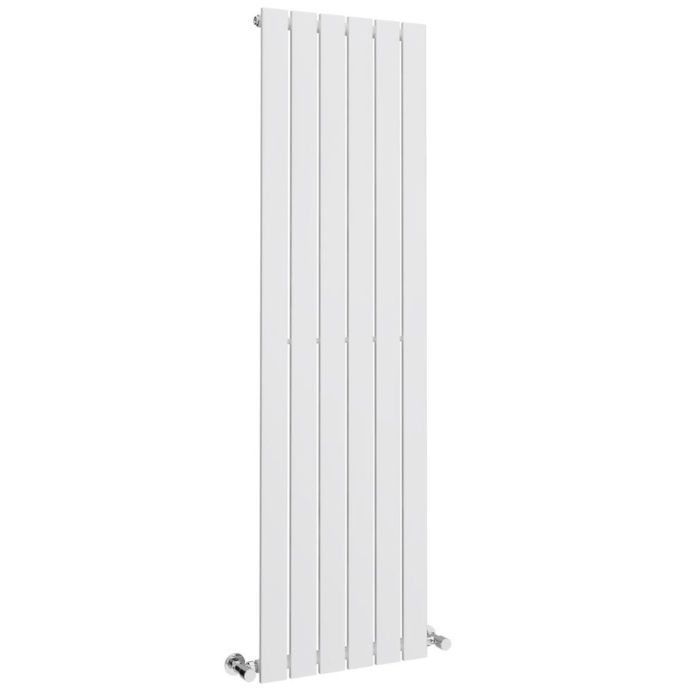 Urban Vertical Radiator | White Finish | Victorian Plumbing.co.uk