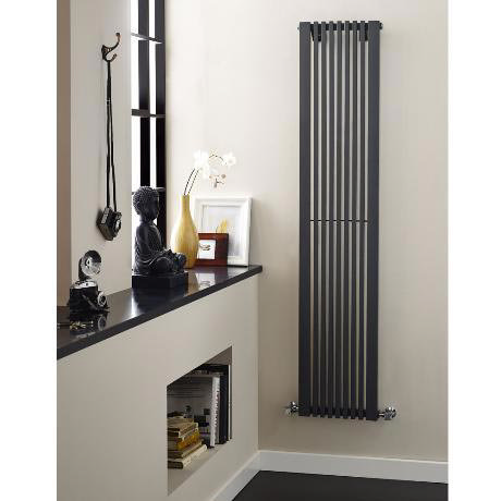Ultra Carson Anthracite Designer Radiator | Victorian Plumbing.co.uk