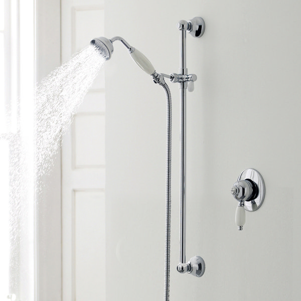 Nuie Nostalgic Concealed Manual Mixer Shower Valve at Victorian Plumbing UK