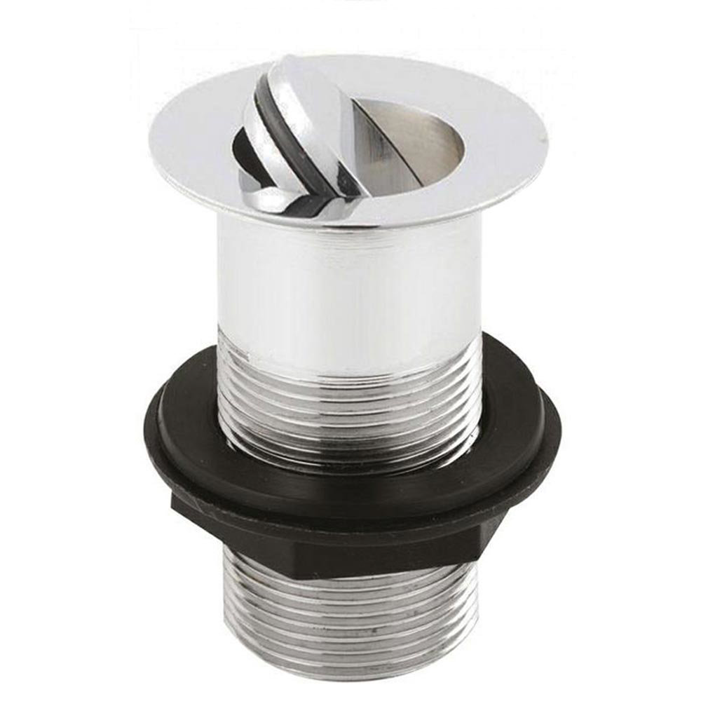 Ultra Chrome Flip Top Basin Waste Unslotted at Victorian Plumbing UK