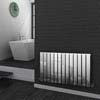Urban Horizontal Radiator - Chrome - Single Panel (H600xW984mm)