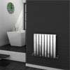 Urban Horizontal Radiator - Chrome - Single Panel (H600xW604mm)