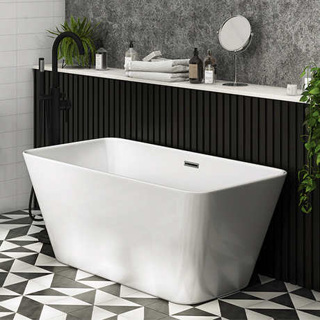 Valenica 1300 Small Freestanding Bath | Victorian Plumbing UK