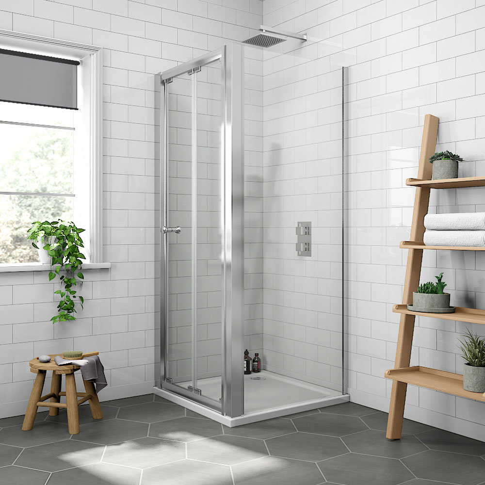 Newark Bi-Folding Shower Enclosure | Online At Victorian Plumbing.