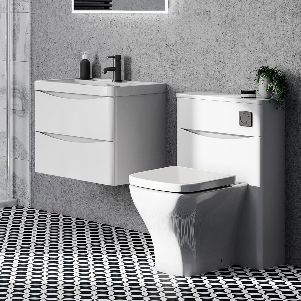 Venice Modern Back To Wall Pan | Available At Victorian Plumbing.co.uk