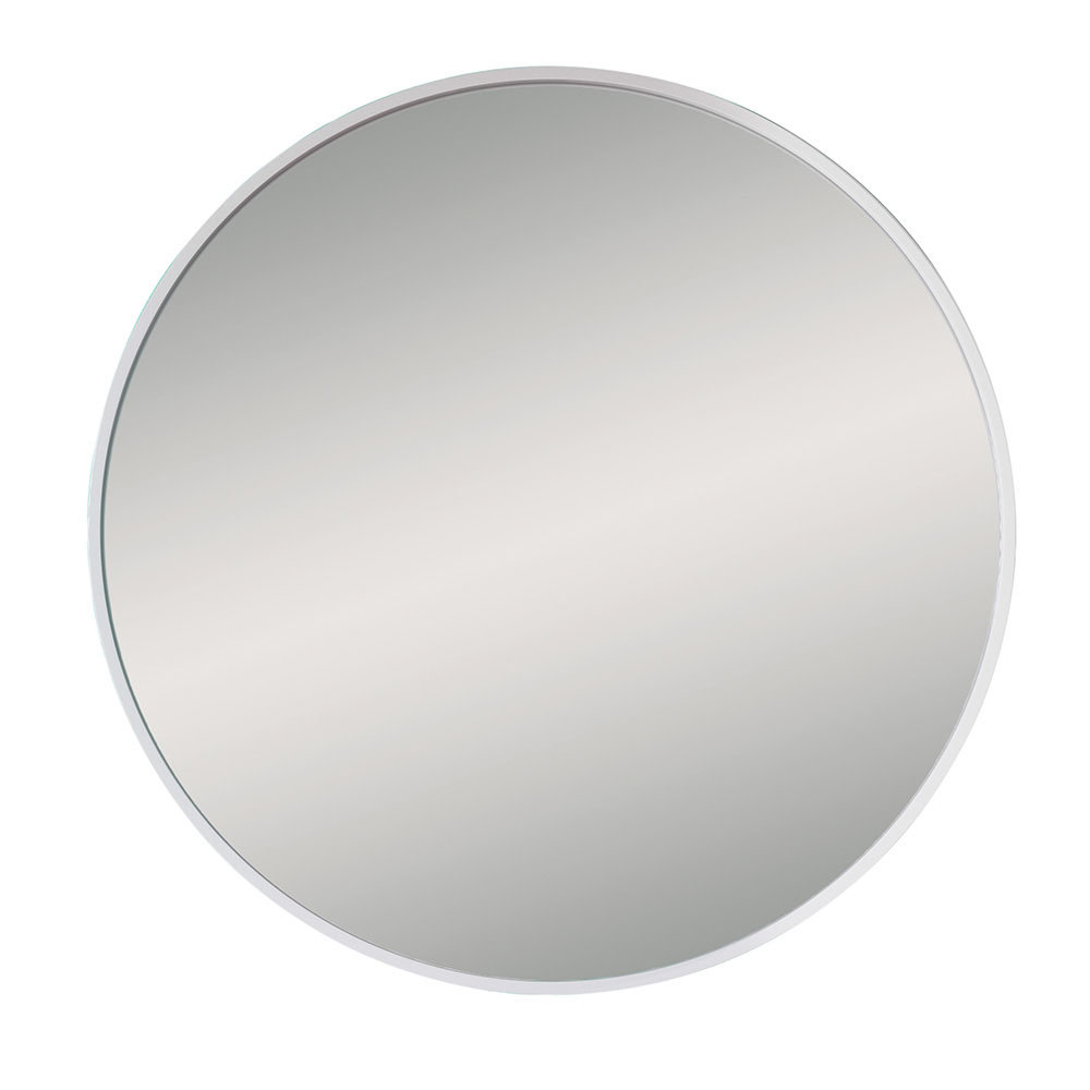 Venice White 800mm Round Mirror
