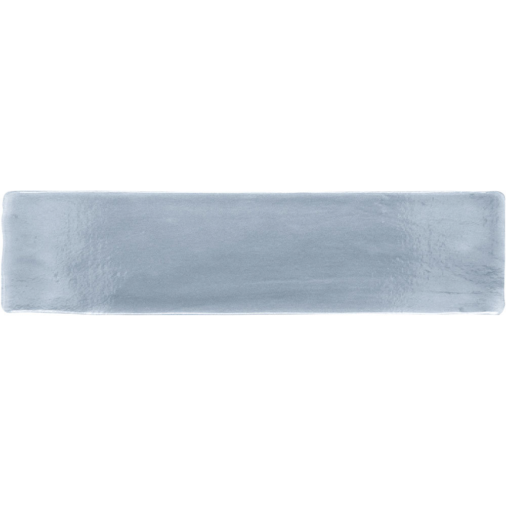 Vernon Rustic French Blue Gloss Ceramic Wall Tiles 75 x 300mm