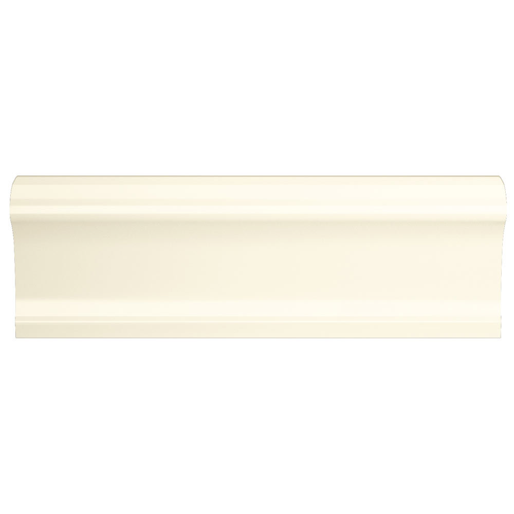Vernon Rustic Ivory Gloss Border Tile 50 x 150mm