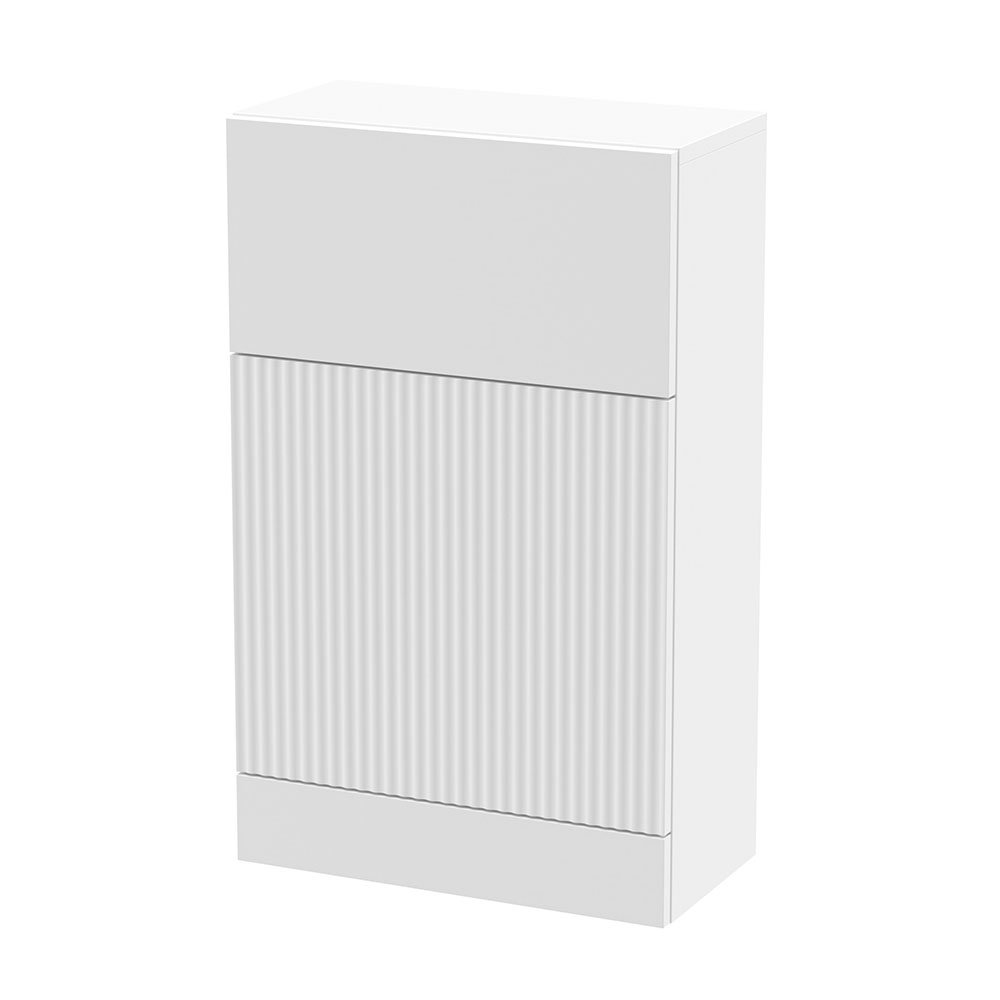 Venice Fluted 500mm White WC Unit