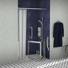 Easy Access Showers | Assisted Living Bathrooms | Victorian Plumbing