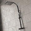 Bristan Vertico Thermostatic Exposed Bar Shower with Rigid Riser - VR-SHXDIVFF-C