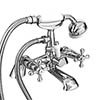 Victoria Traditional Bath Shower Mixer Tap | Victorian Plumbing.co.uk