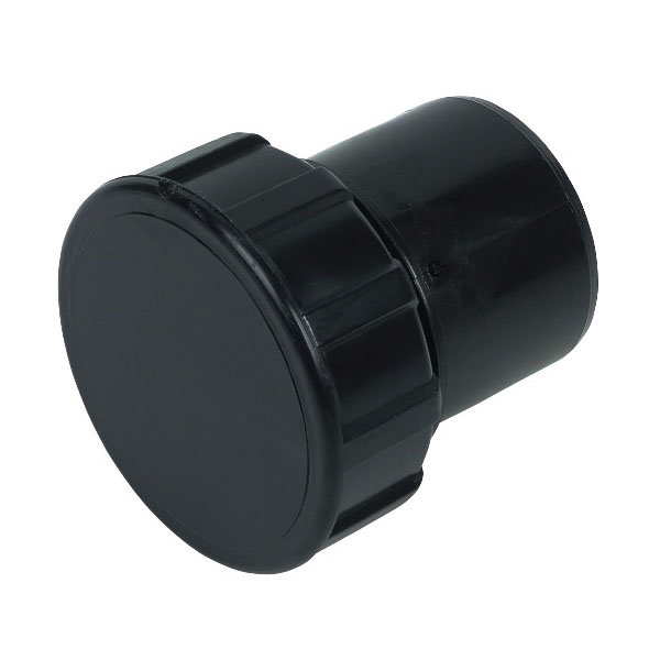 FloPlast 40mm Black ABS Access Plug - WS31B