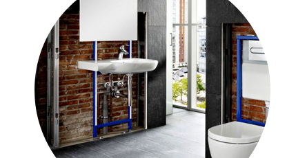 Wall Hung Basin Frames from £124.95 | Victorian Plumbing