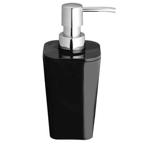 Wenko Candy Soap Dispenser | Black | Victorian Plumbing.co.uk