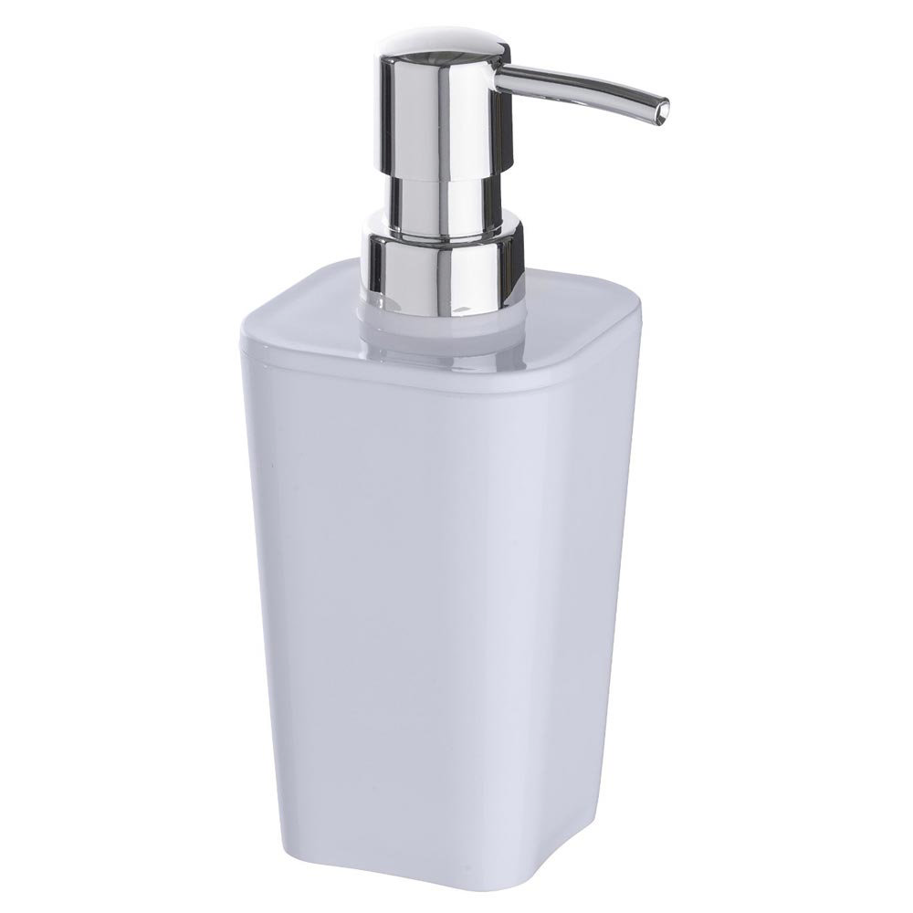 Wenko Candy White Soap Dispenser | Victorian Plumbing.co.uk