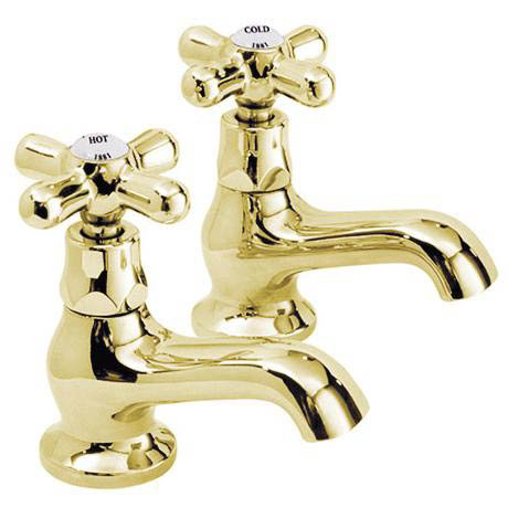 Ultra Traditional Nostalgic Bath Taps - Antique Gold - X452 at ...