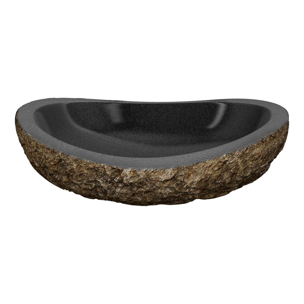 Granite Antique Natural Stone Basin 0TH - YG004 | Victorian Plumbing UK