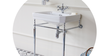 Stand Mounted Basins, Bathroom Wash Stand Sinks | Victorian Plumbing UK
