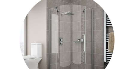 Frameless Shower Enclosure | Shower Enclosures | Victorian Plumbing