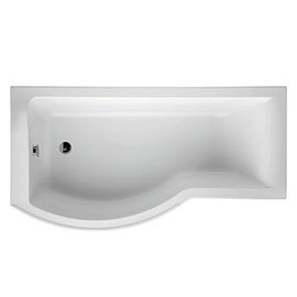 P Shaped Baths | P Shaped Shower Baths | Victorian Plumbing